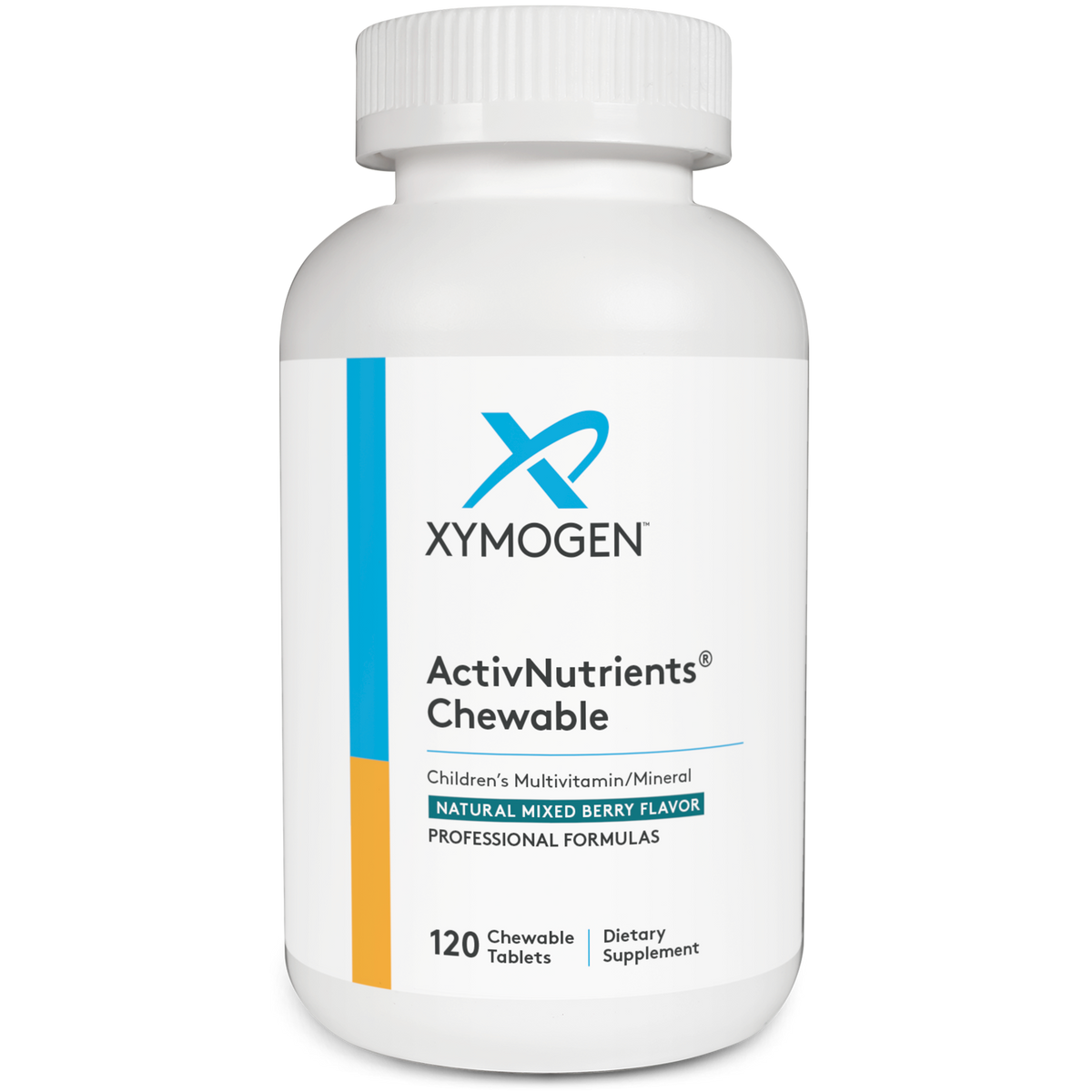 XYMOGEN ActivNutrients® Chewable Mixed Berry 120 Tablets — Hebron Nutrition