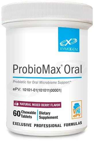 XYMOGEN ProbioMax - Oral Care Probiotics 60 chewable tablets — Hebron ...