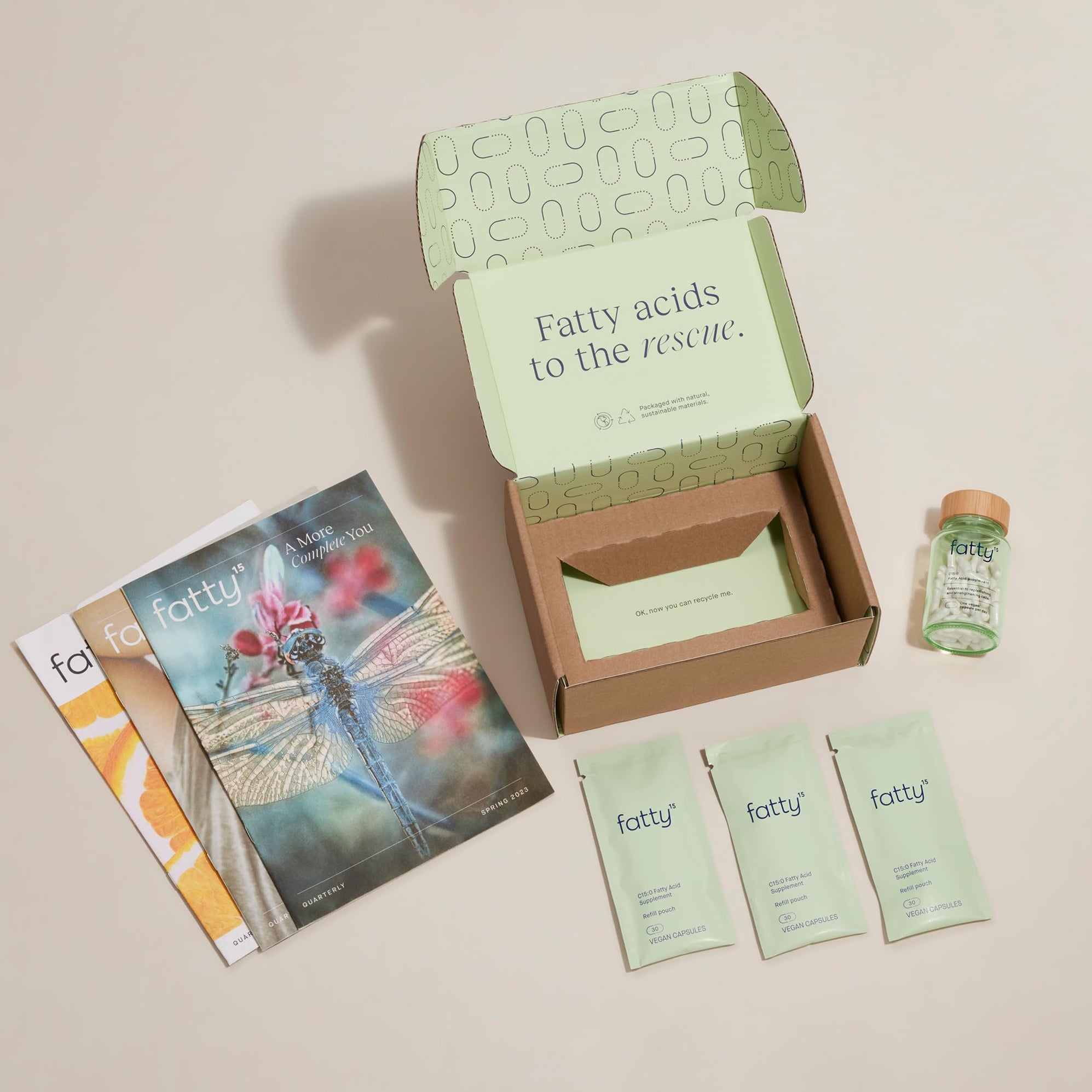 Fatty15 Pure C15:0 Pentadecanoic Acid Supplement 90 Count Capsules ...