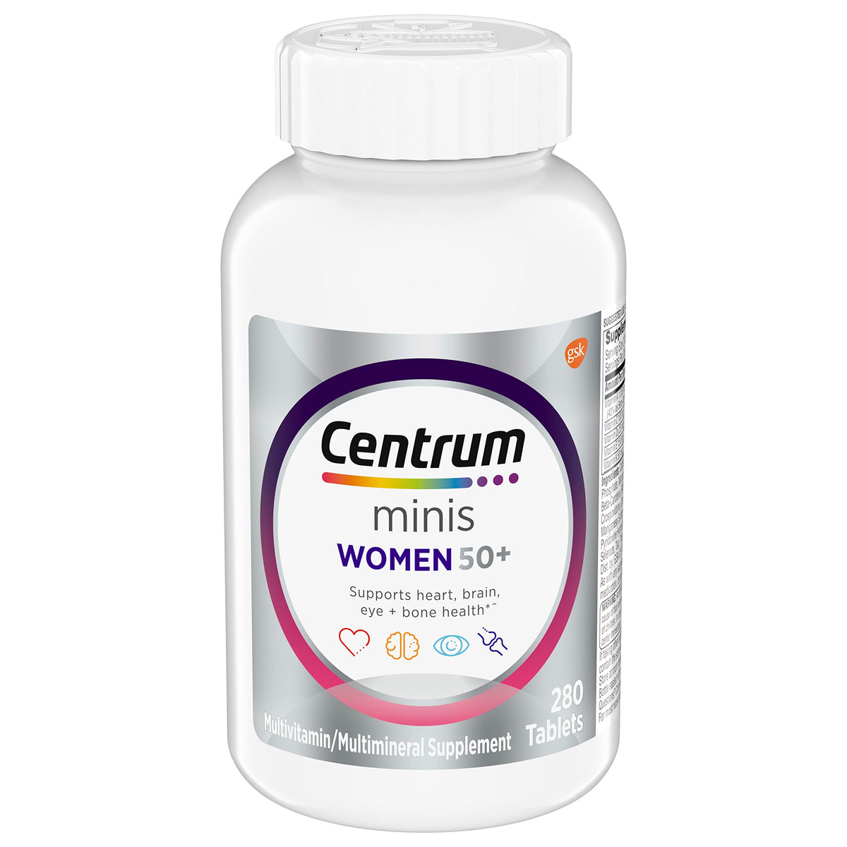 Centrum Silver Minis Multivitamin für Frauen ab 50 Jahren 280 Tabletten ...