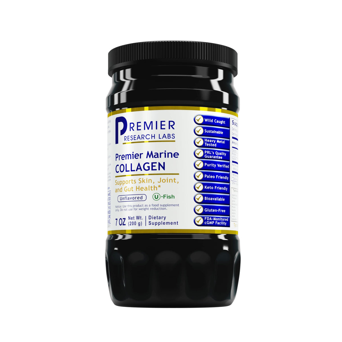 Premier Research Labs Premier Colágeno Marino - 7 Oz — Hebron Nutrition