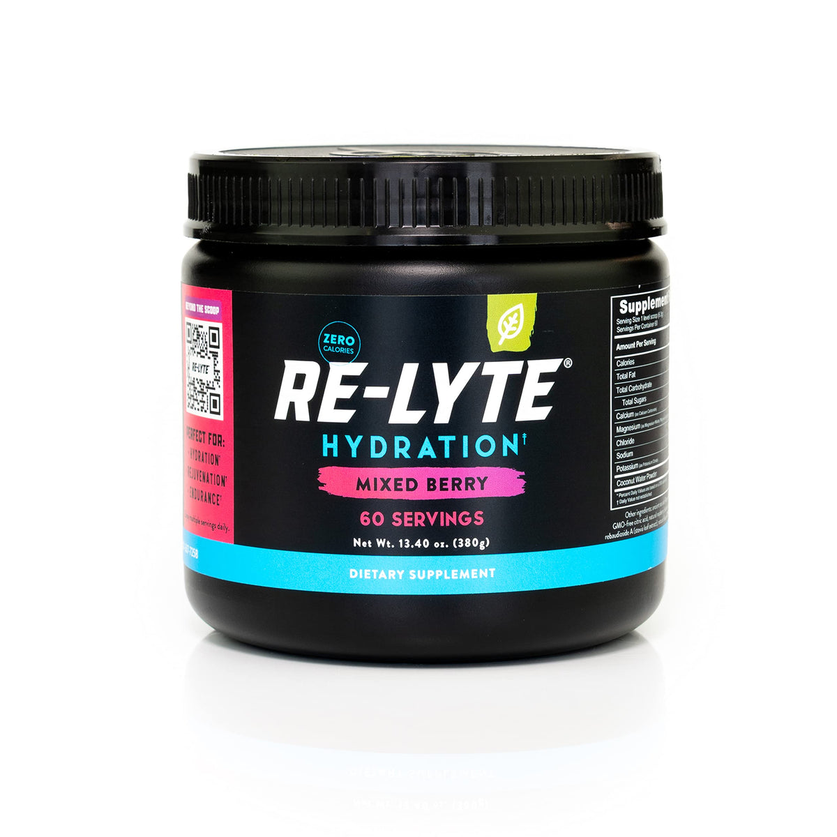 REDMOND Re-Lyte Hydration Electrolyte Mix Mixed Berry 13.4 OZ — Hebron ...