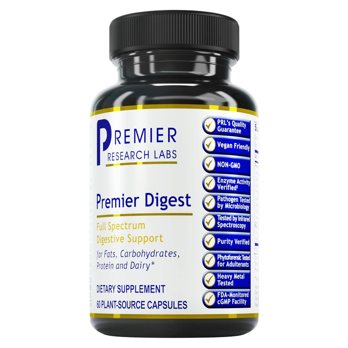 Premier Research Labs Premier Digest 60 capsules — Hebron Nutrition
