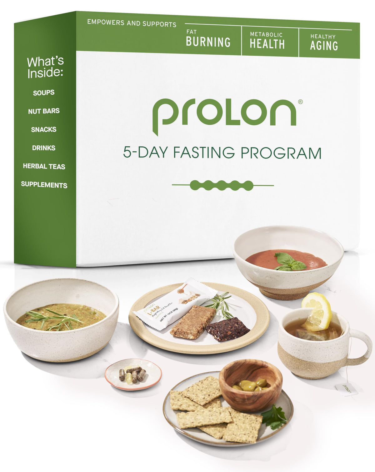 ProLon Fasting Nutrition Program - 5 Day Program (Gen3, New Soup Flavo ...