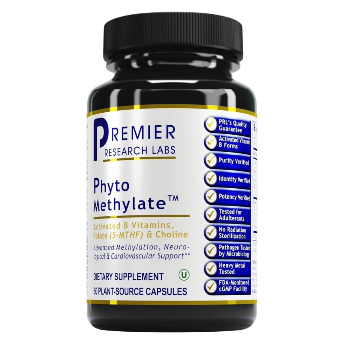 Premier Research Labs Phyto Methylate 60 pflanzliche Kapseln — Hebron ...