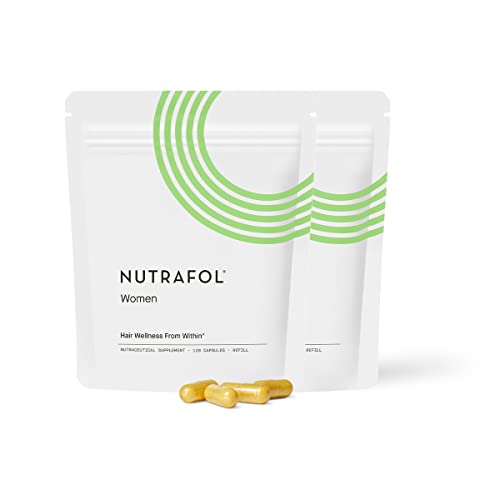 Nutrafol Women's Hair Growth Supplements 2 Refill Pouches 2 mo supply ...