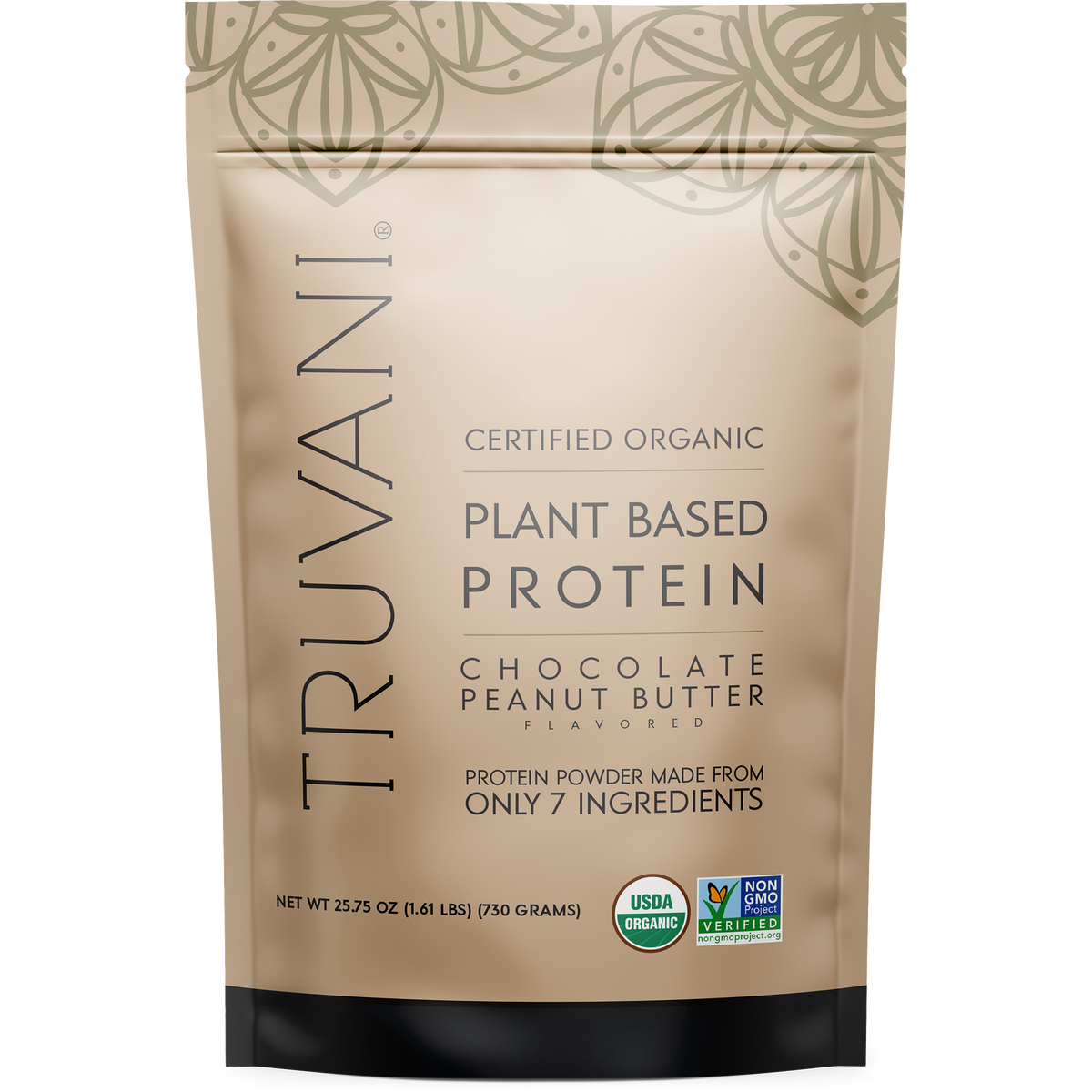 Truvani Plant Based Protein Powder - Chocolate Peanut Butter 20 Servin ...